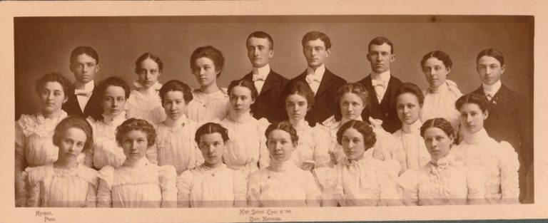 Blair High School Class of 1899 – Washington County Museum